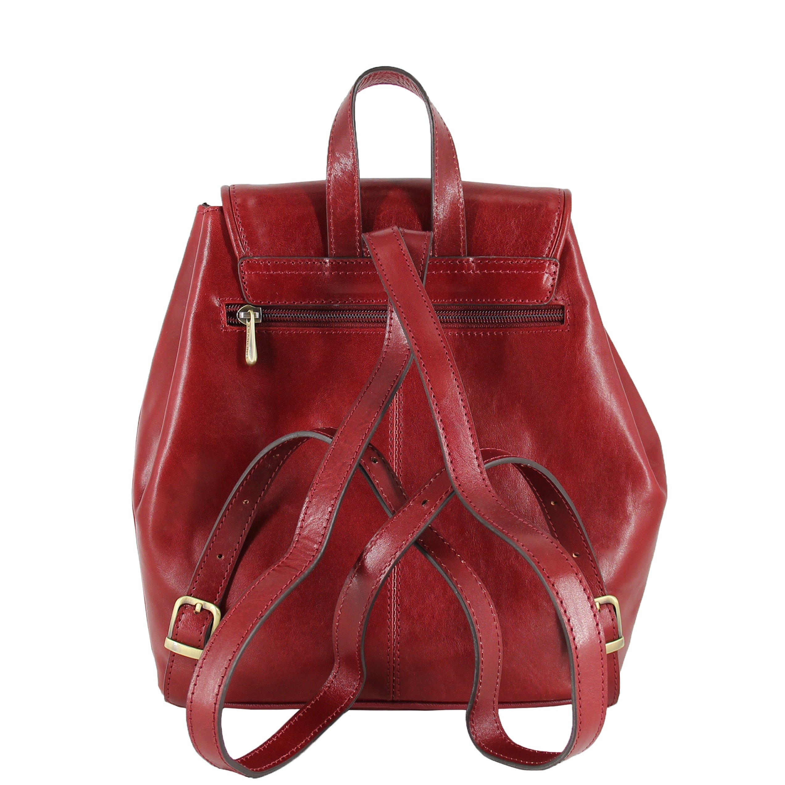 Métropole - Sac à dos à rabat Rouge – Francinel