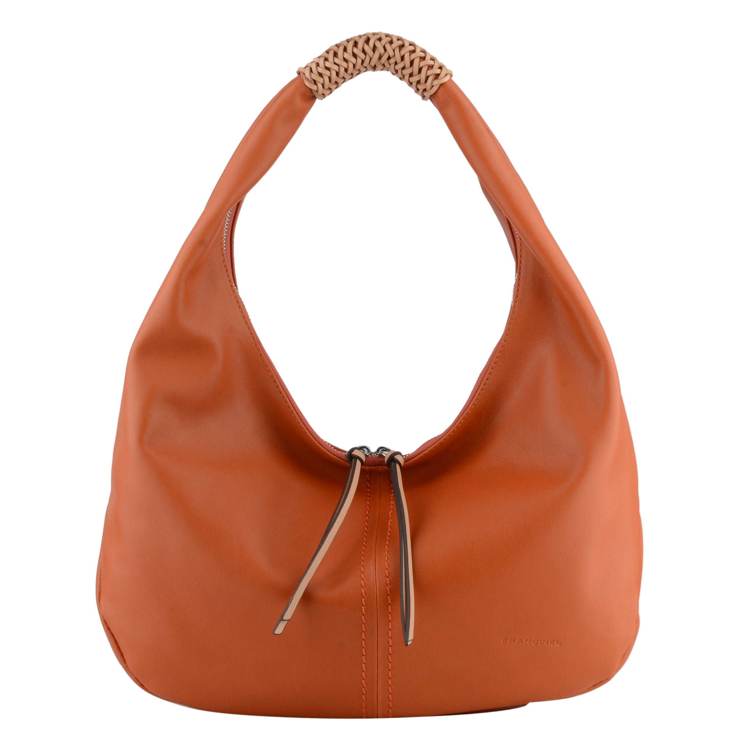 Audrey - Sac porté épaule Orange – Francinel